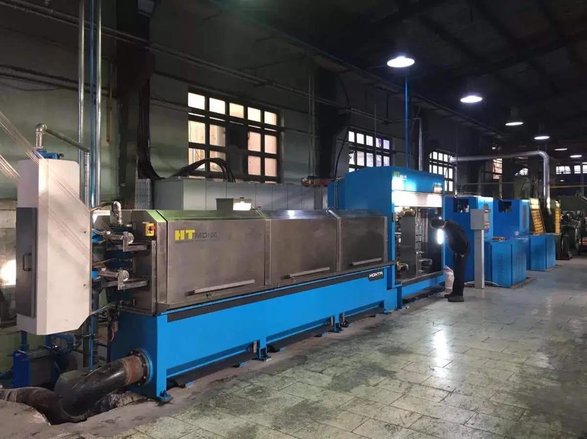 Multiwire Drawing Machine Copper wire drawing machine for 14 wires ...